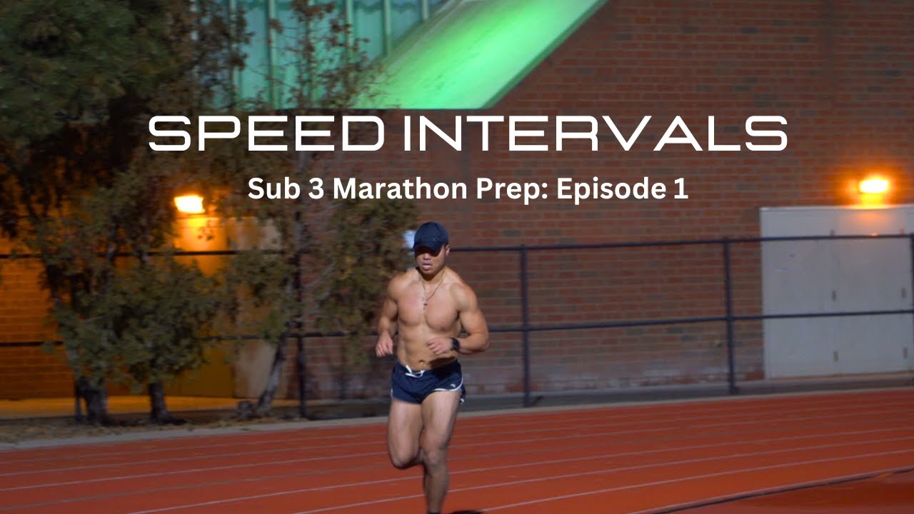 Running Hard Intervals | Speed Workout | Sub 3 Hour Marathon Prep Ep1 ...