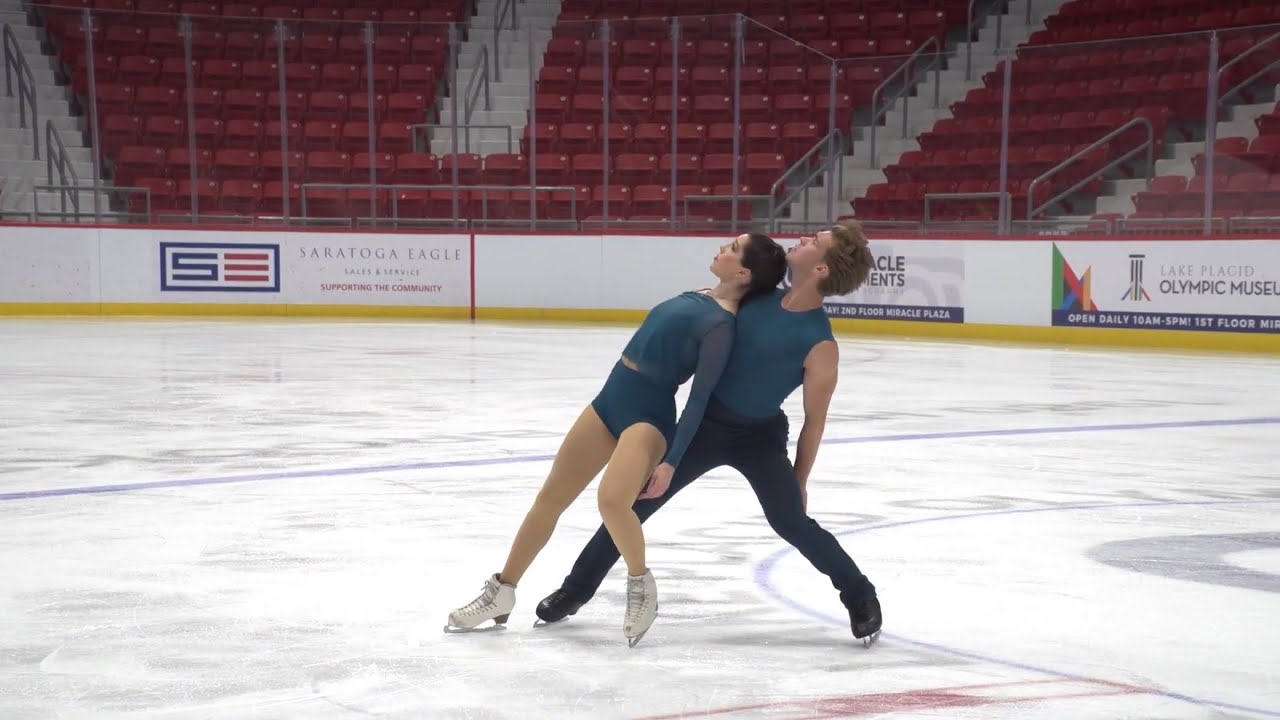 Lorraine McNAMARA / Anton SPIRIDONOV USA FD 2023 Lake Placid Ice Dance International - YouTube