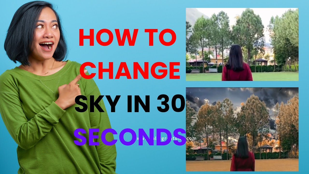 How to change sky in video || sky changing effect || Technical Jutta ...