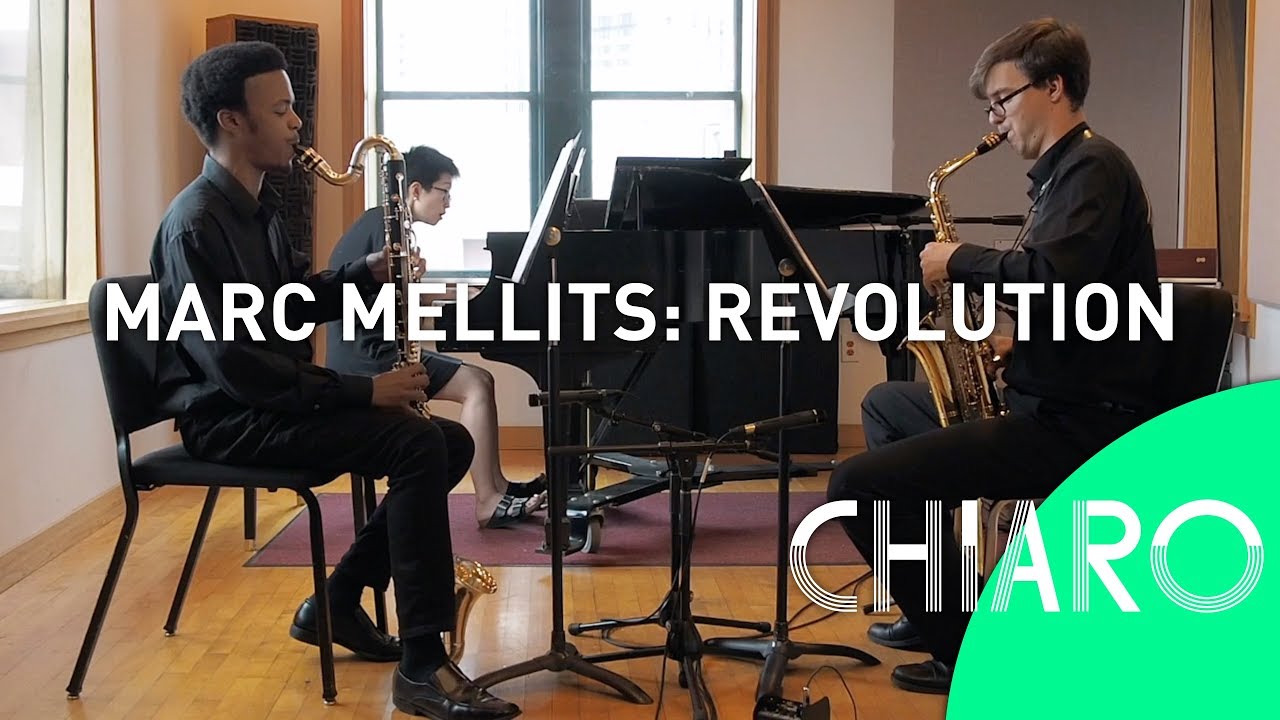 Marc Mellits - Revolution (version for clarinet, saxophone, & piano ...