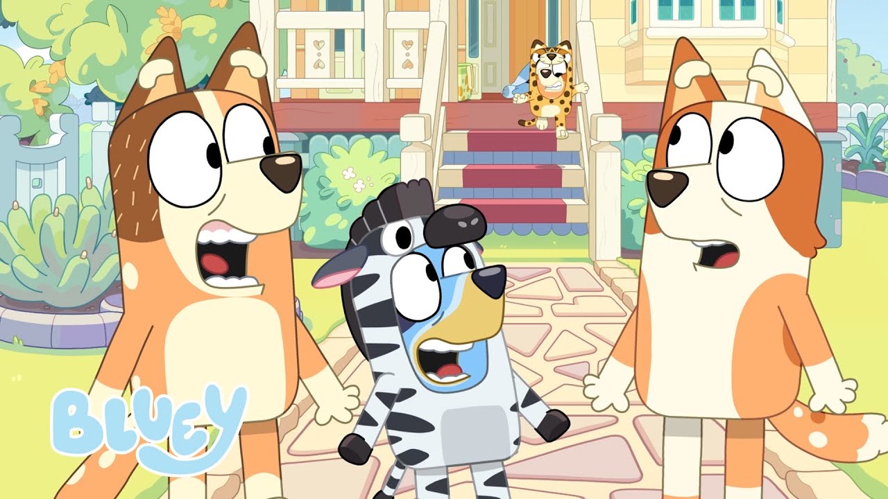 Animal Moments with Bluey 🦓 | Bluey - YouTube