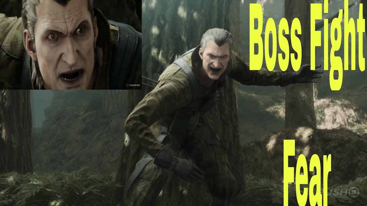 MGS DELTA Δ: The Fear Boss Fight | Metal Gear Solid 3 Remake - YouTube