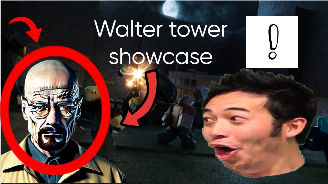 Walter tower showcase !!!!!!!!!!!!!!!! gold tower defense - YouTube