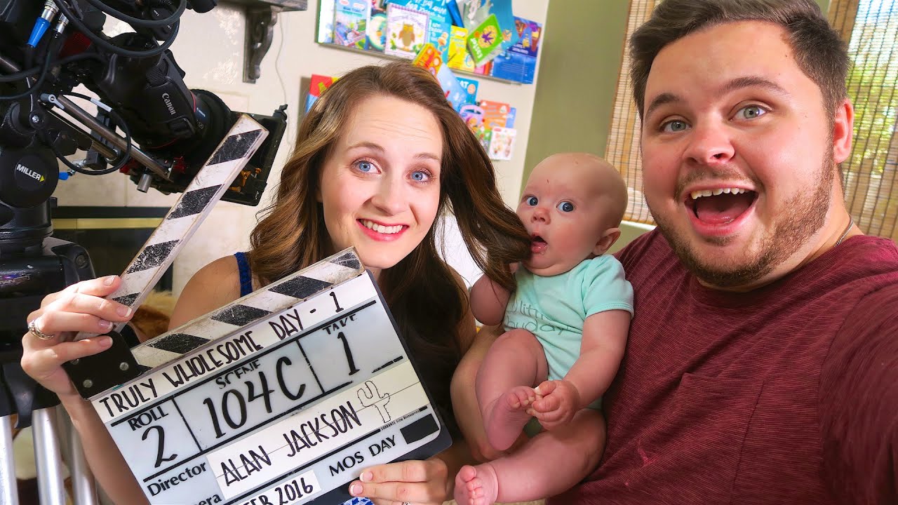 BABY’S FIRST COMMERCIAL SHOOT! - YouTube