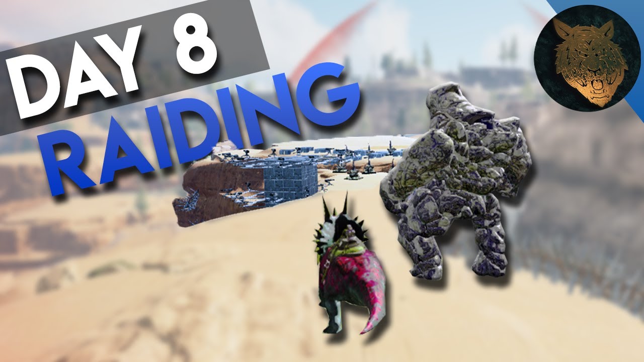 RAIDING THE DESERT BASE | ARK MTS SEASON 4 EP03 - YouTube