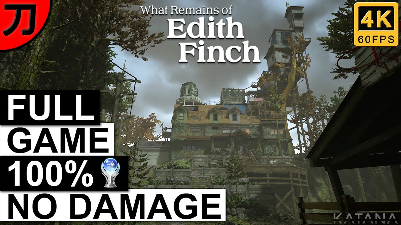 What Remains of Edith Finch 100% Walkthrough | No Commentary - YouTube