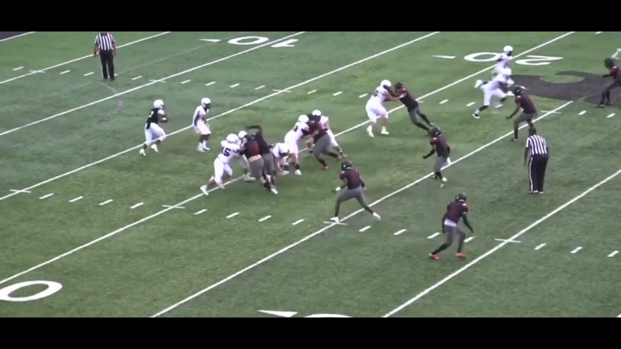 Jonathan Echols Football Highlights Sophomore Year - YouTube