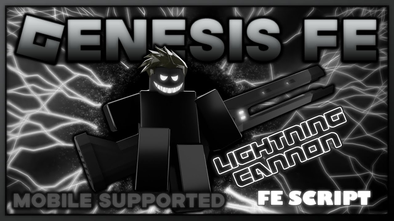 ROBLOX FE LIGHTNING CANNON V4 | MOBILE SUPPORTED | FLING | PERMADEATH ...
