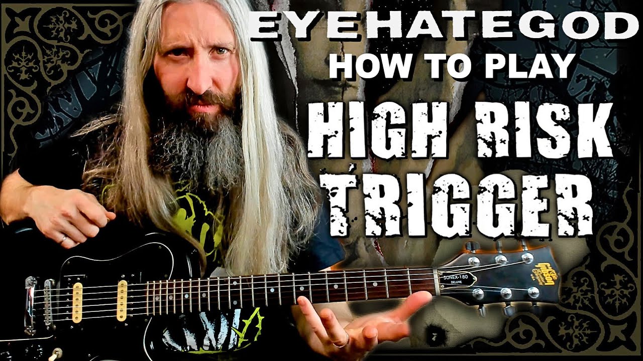 EYEHATEGOD Sludge Metal Guitar Lesson - High Risk Trigger - YouTube