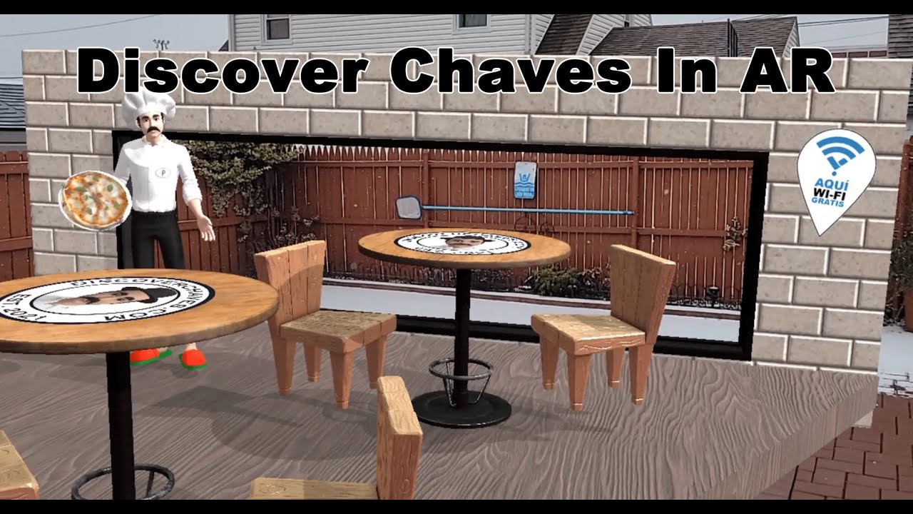 Discover Chaves Portugal- I Love Pizza | In Augmented Reality - YouTube