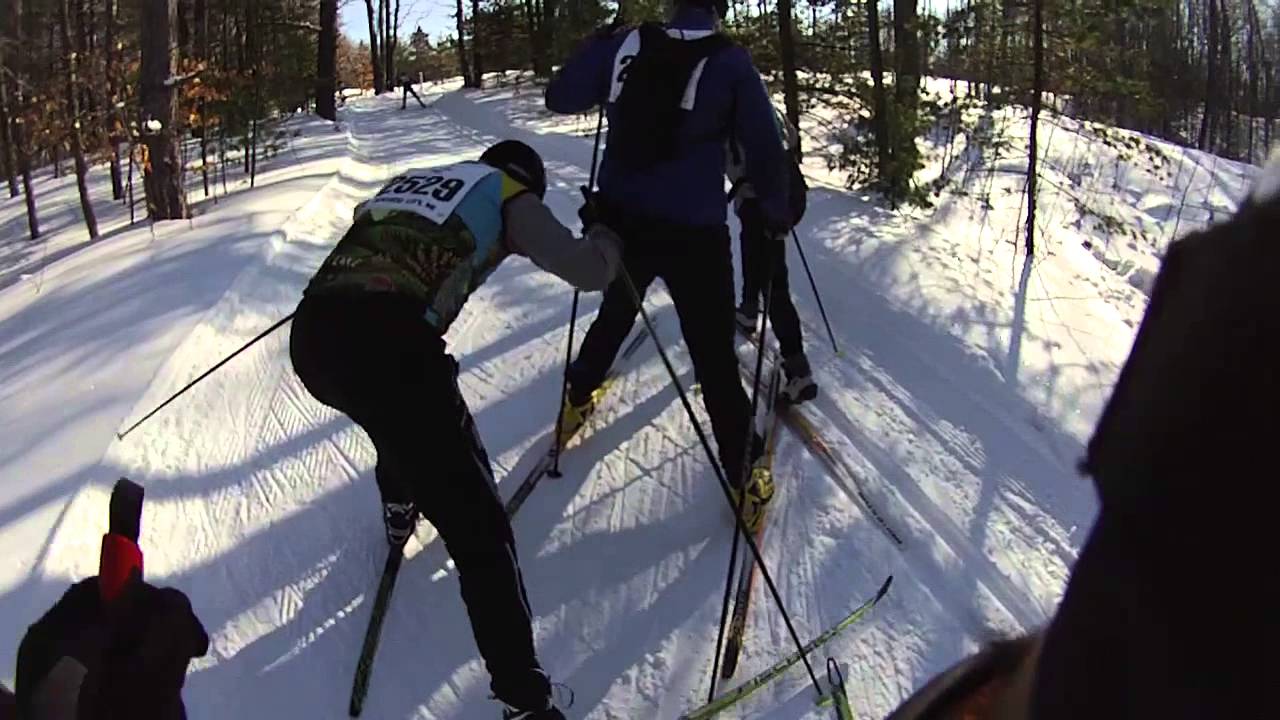 2014 North American Vasa XC 27K Ski Race - YouTube