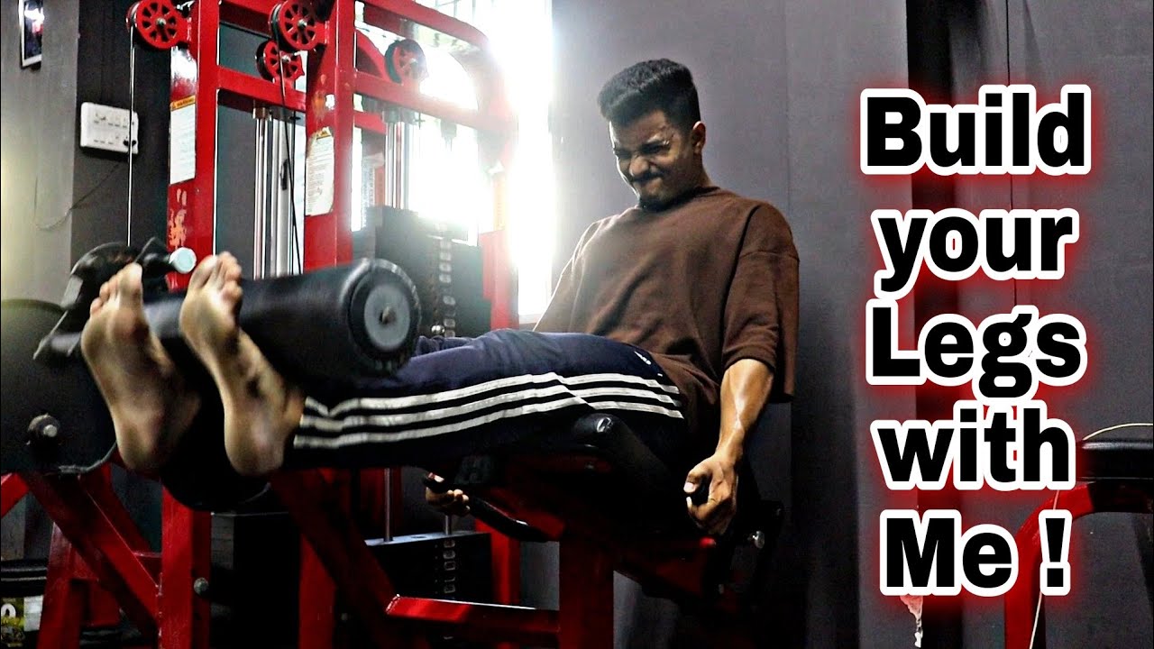 legs workout 🦵|| build with me || born to be a aesthetic - YouTube