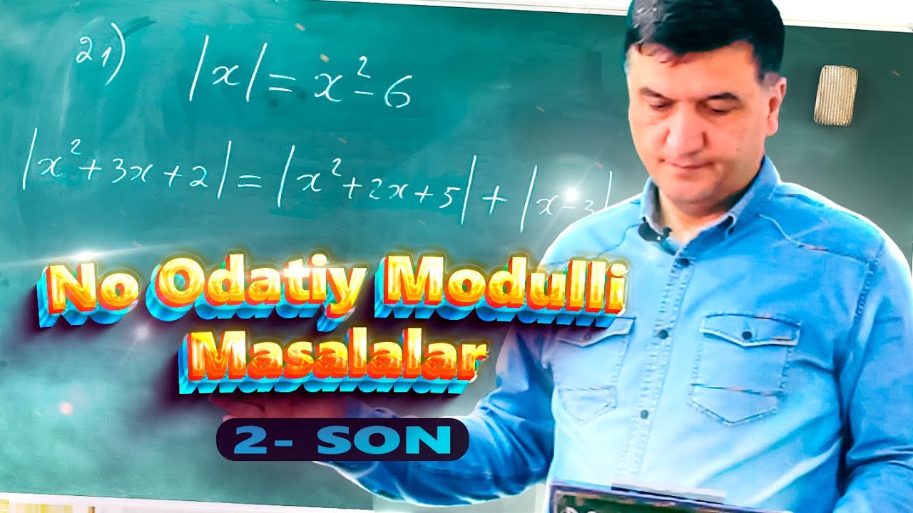 Abituriyent 2023.1- variant.16-30 misollar. Noodatiy masalalar ...