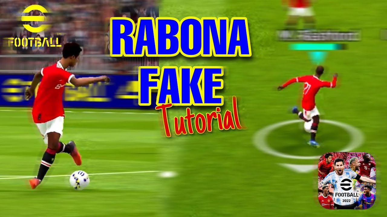 Rabona Fake • eFootball Mobile Tutorial - YouTube