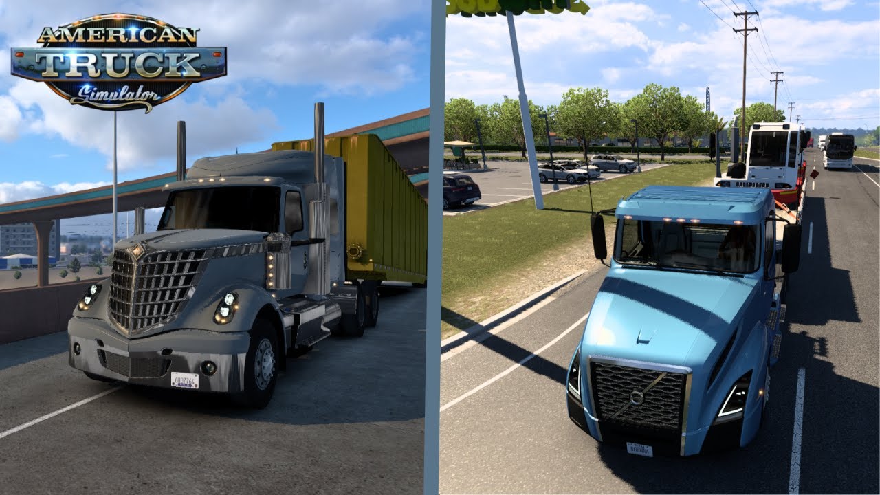 I Bought A Used Volvo | C2C American Truck Simulator Time Lapse - YouTube