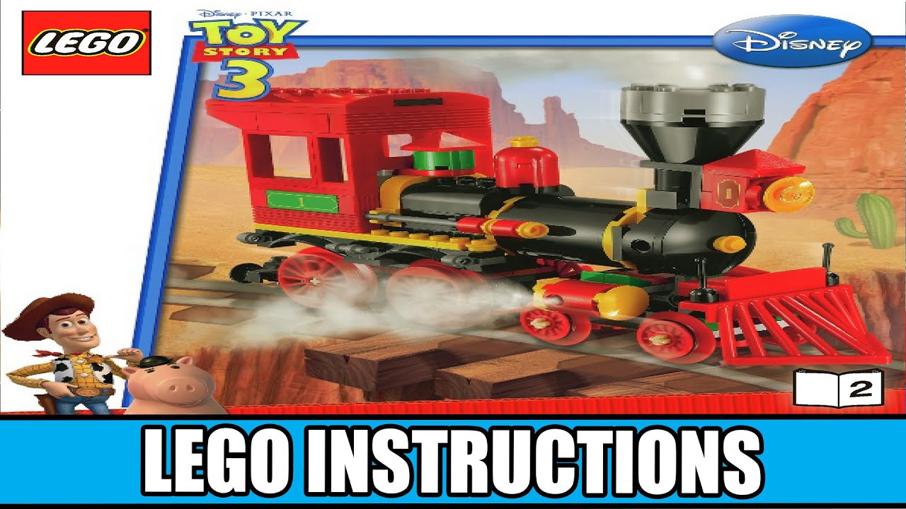 LEGO Instructions - Toy Story - Toy Story 3 - 7597 - Western Train ...
