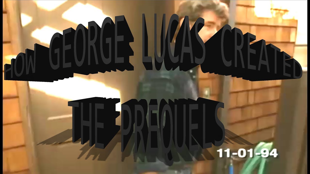 George Lucas' writing process - YouTube