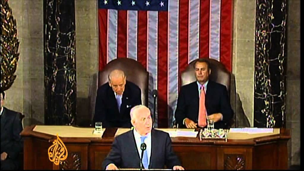 Netanyahu addresses US congress - YouTube