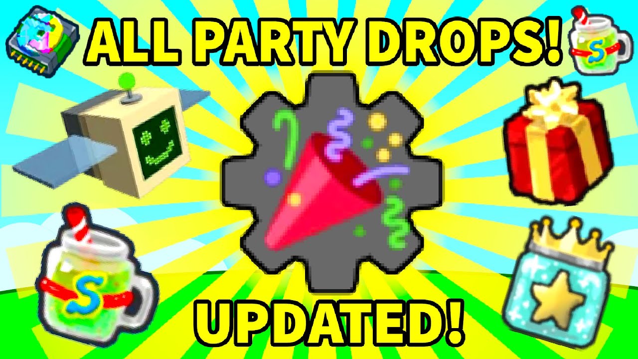 🔥🎉 Updated! The Best Robo Party Loot Drops in Bee Swarm Simulator! Robo ...