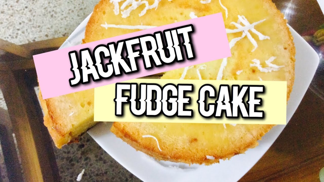 Easy Jackfruit Fudge Cake | Recipe | Homemade | Tropical Fruit Cake ...