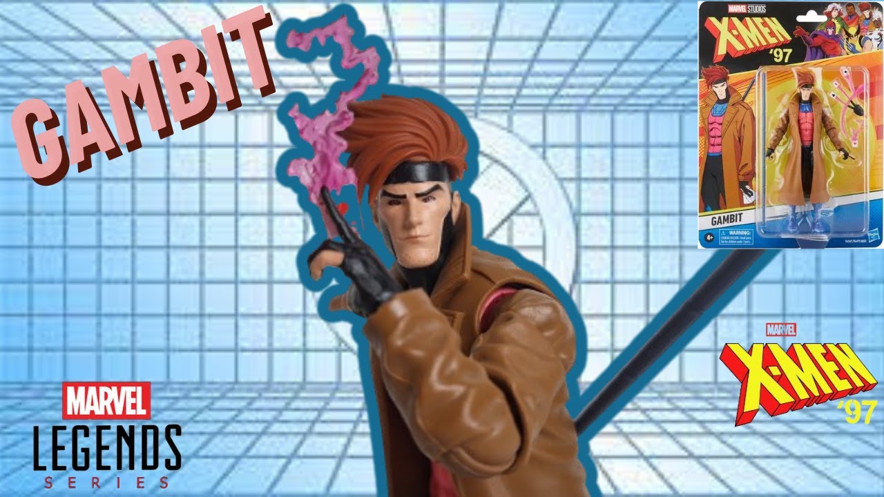 Review Gambit X-men 97 - Marvel Legends - Hasbro - [Pt-Br] - YouTube