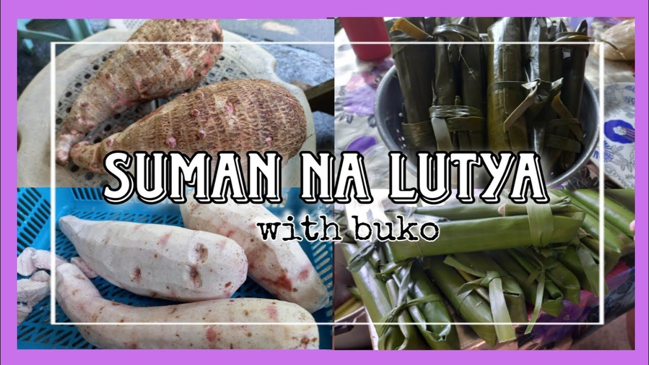 Ang Suman Lutya sa Huebes Santo #suman #subscribe #delicious @AteDars ...