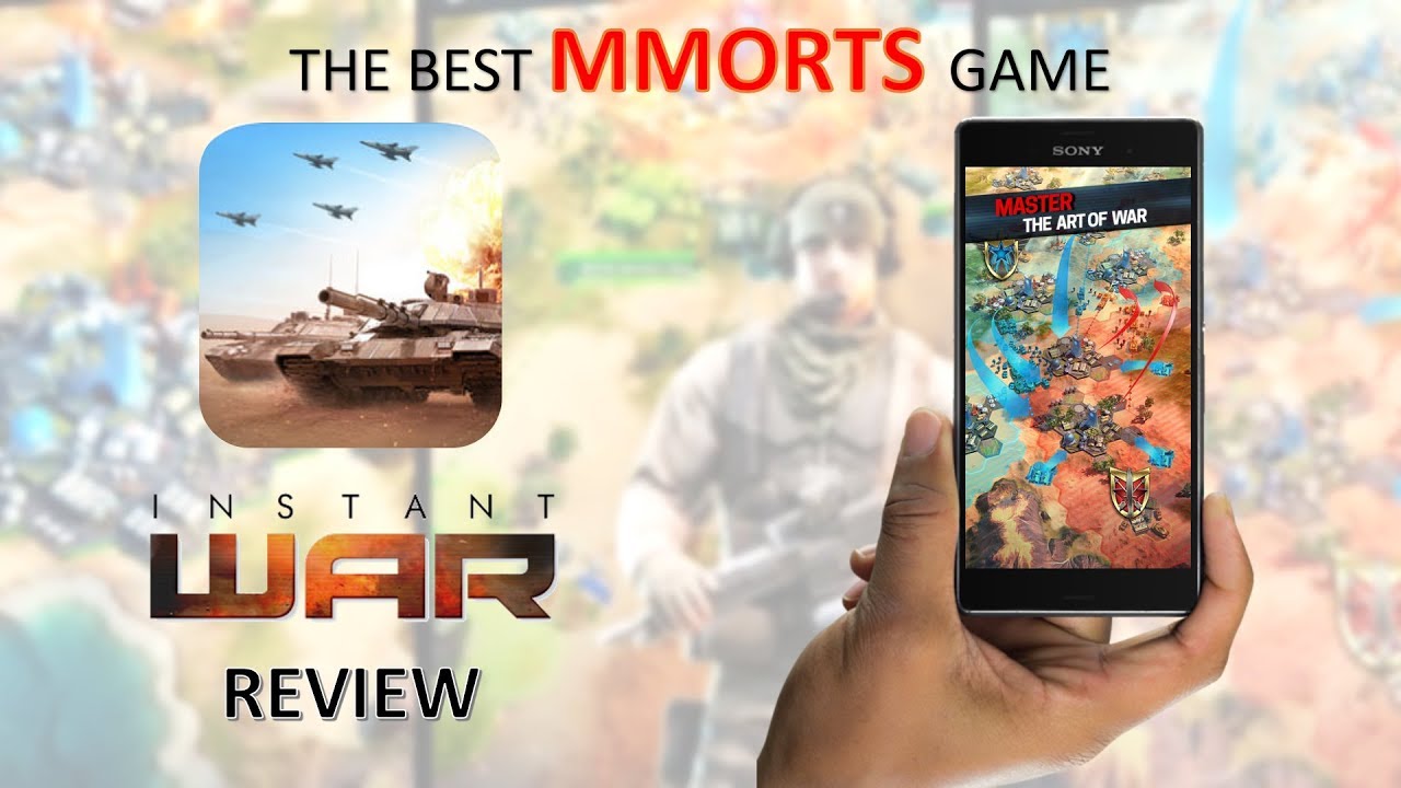 The best MMORTS game: Instant War review - YouTube