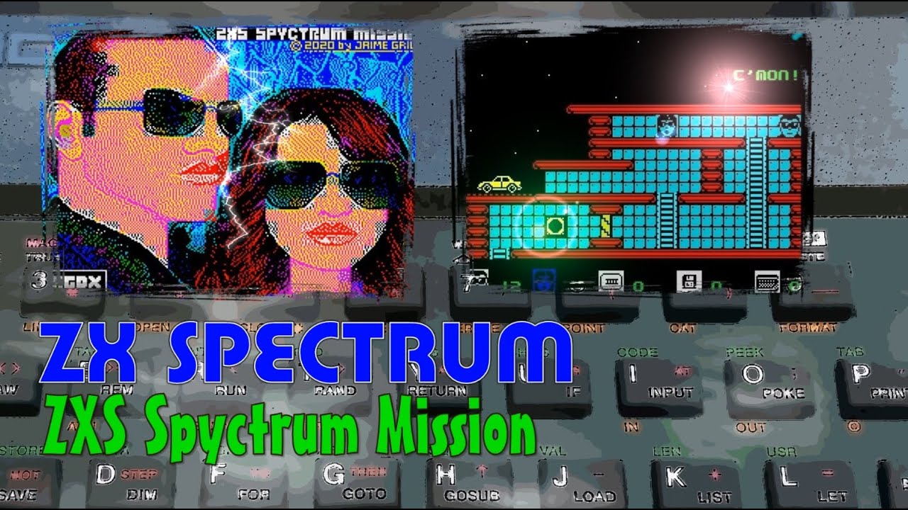 ZX Spectrum -=ZXS Spyctrum Mission=- - YouTube