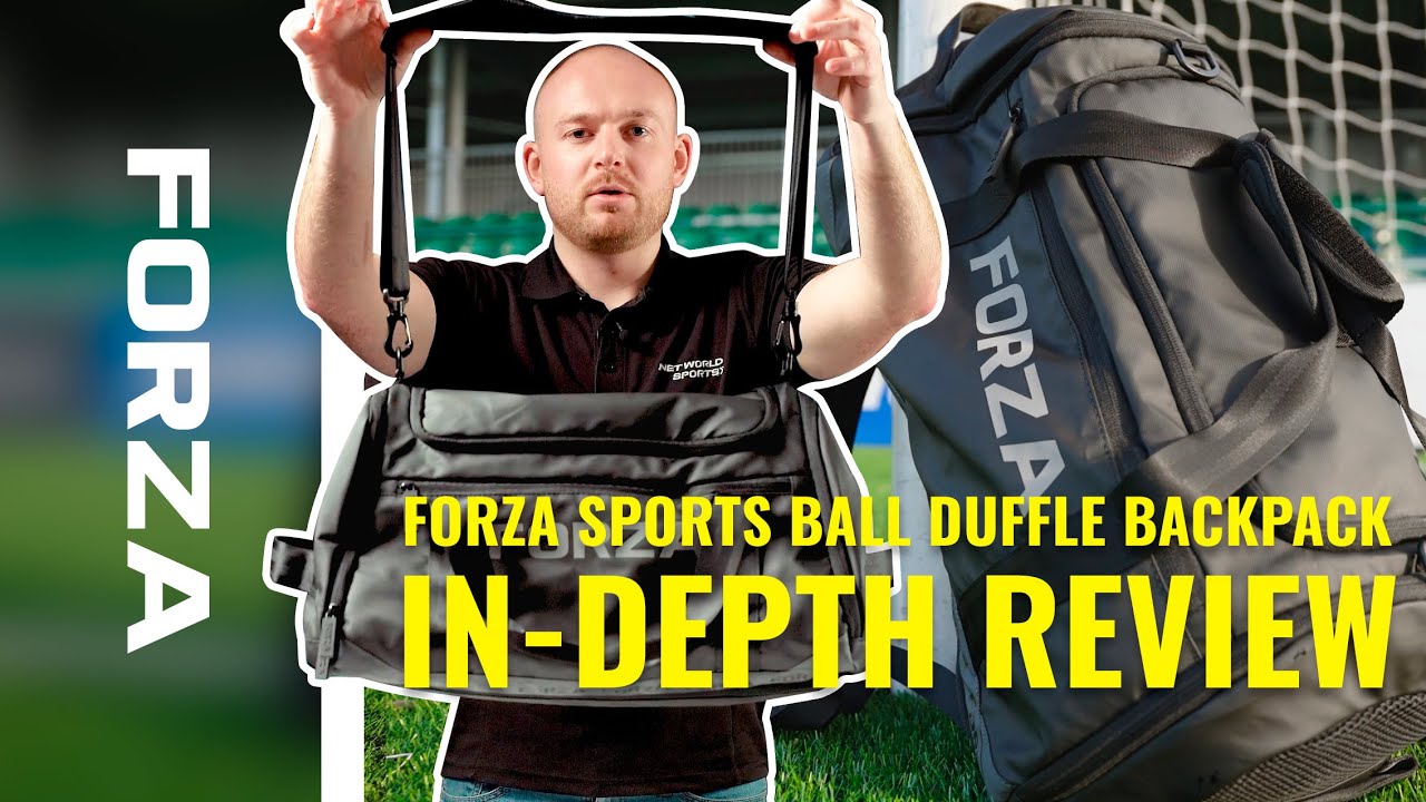Our most versatile bag ever | FORZA Sports Ball Duffle Backpack - YouTube