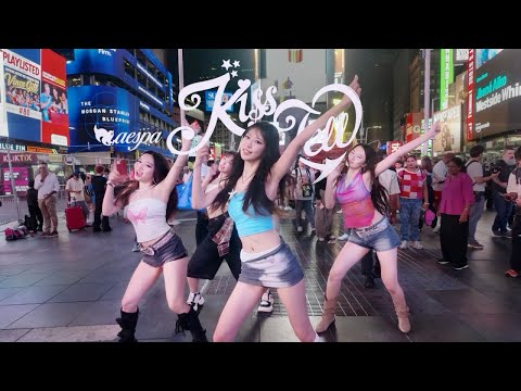 [K-POP IN PUBLIC | TIMES SQUARE] AESPA (에스파) - ‘KISS n TELL’ Dance Cover | ONE TAKE