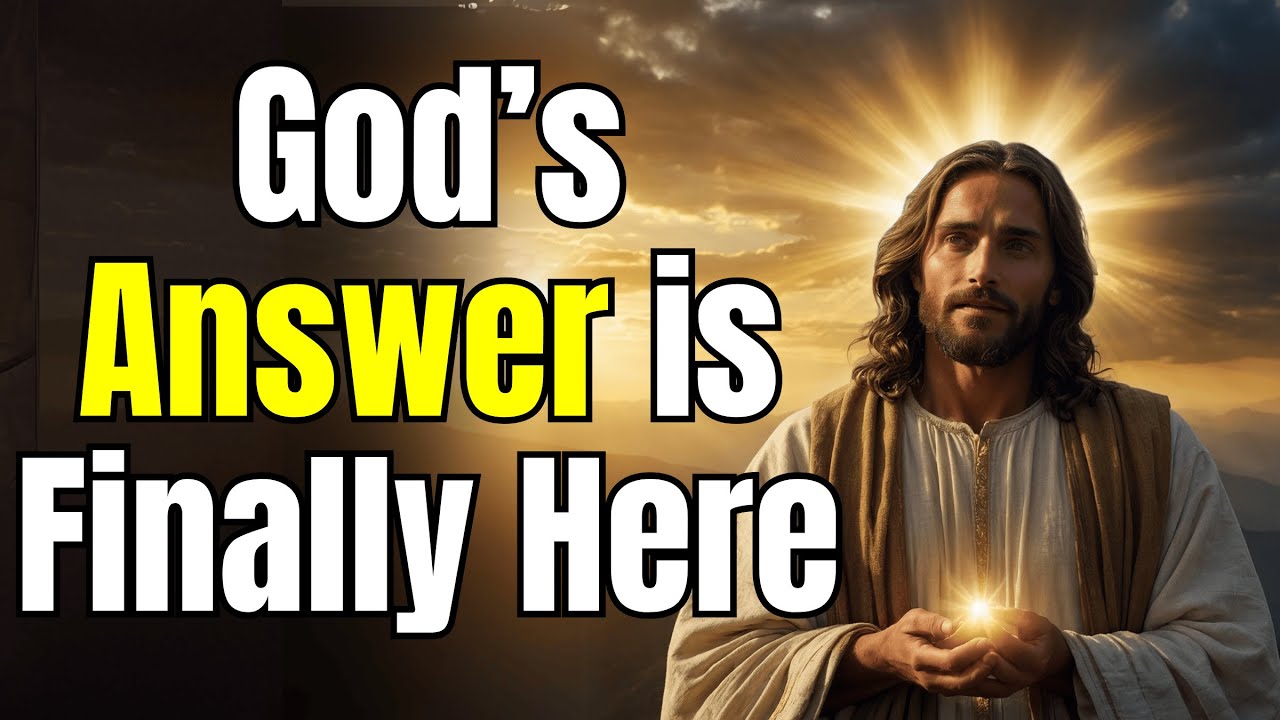 God’s Answer is Finally Here | God's Word for You - YouTube