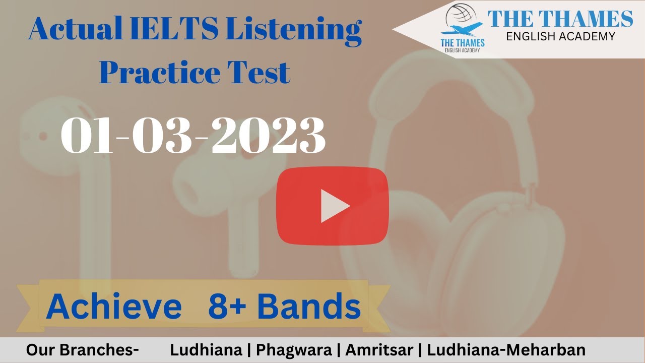 Actual IELTS Listening | Practice Test | Achieve 8+ Bands (Cycling Club ...