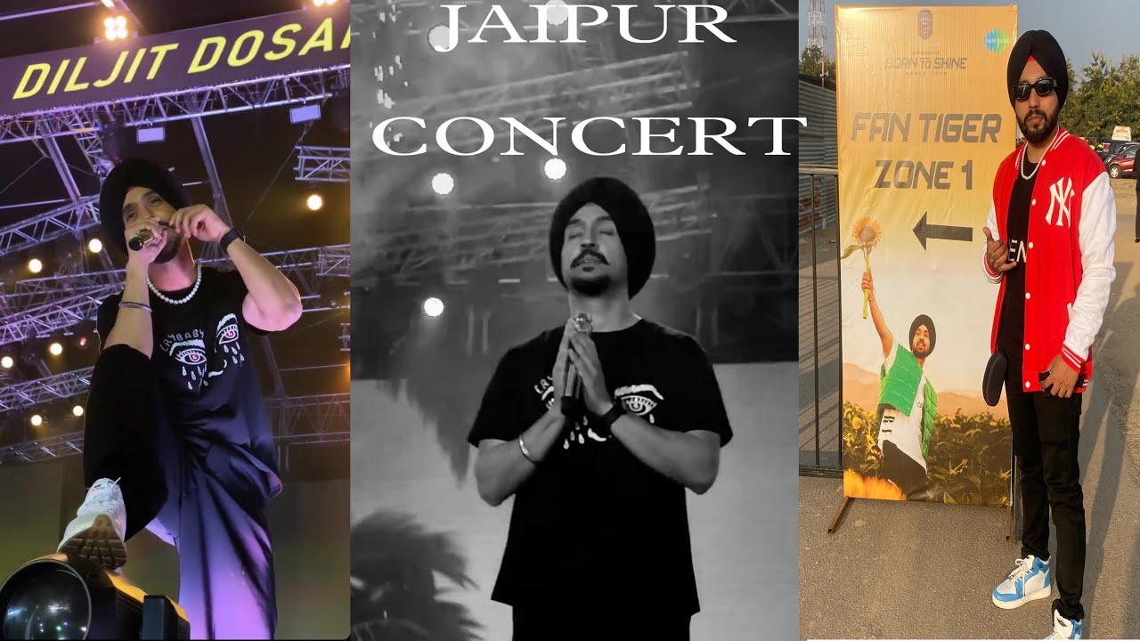 Diljit Dosanjh Jaipur Concert 😍 ️ #jaipur #diljitdosanjh #concert 2022 ...