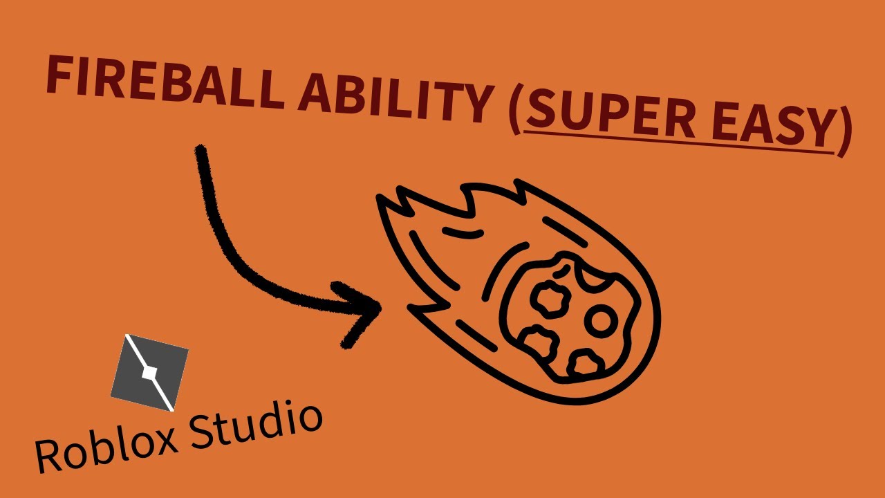 Roblox Studio — Fireball Ability (Easy! :) ) pt.1 - YouTube