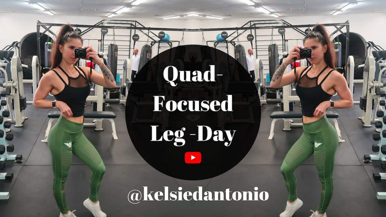 QUAD-FOCUSED LEG-DAY - YouTube