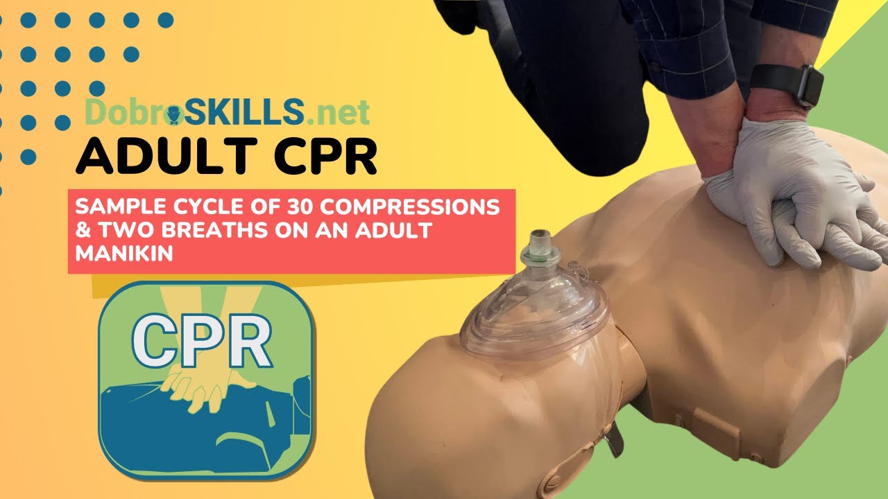 Sample of One Round of Adult CPR on a Manikin - YouTube