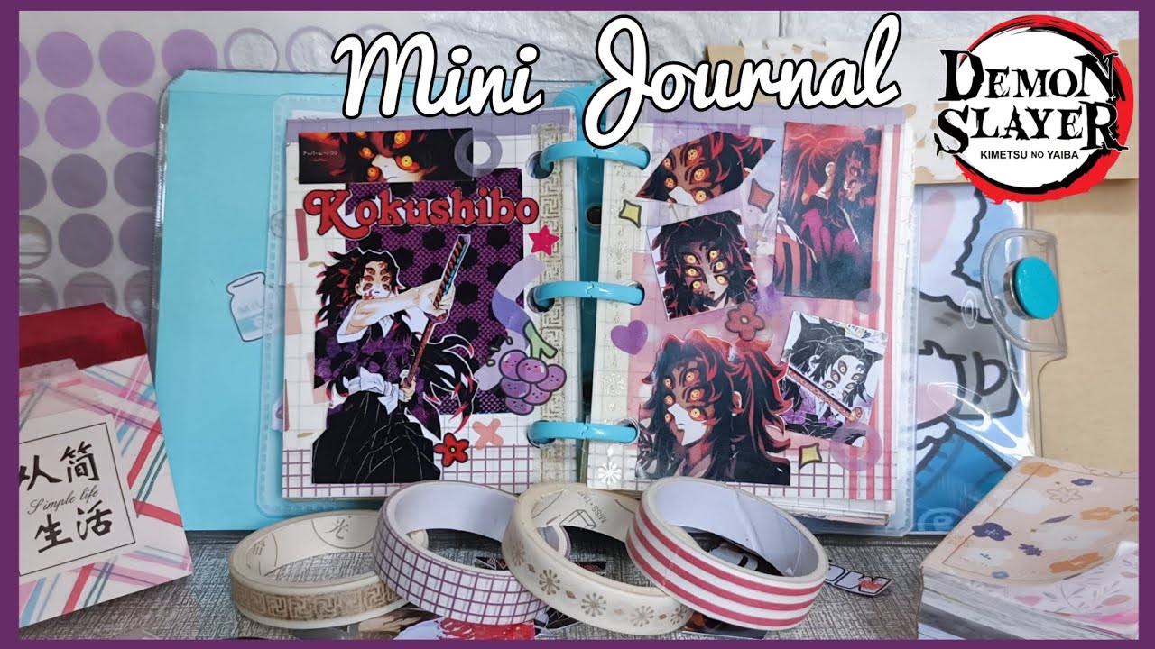 Kokushibo🌙 The uppermoon 1 from Demon Slayer | Mini Journal #shorts # ...