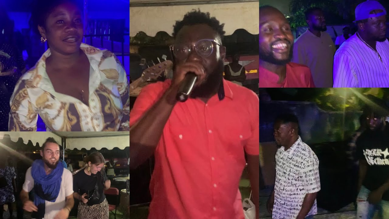 Beautiful moment Akabenezer team stormed at Diana 1 pub live band ...