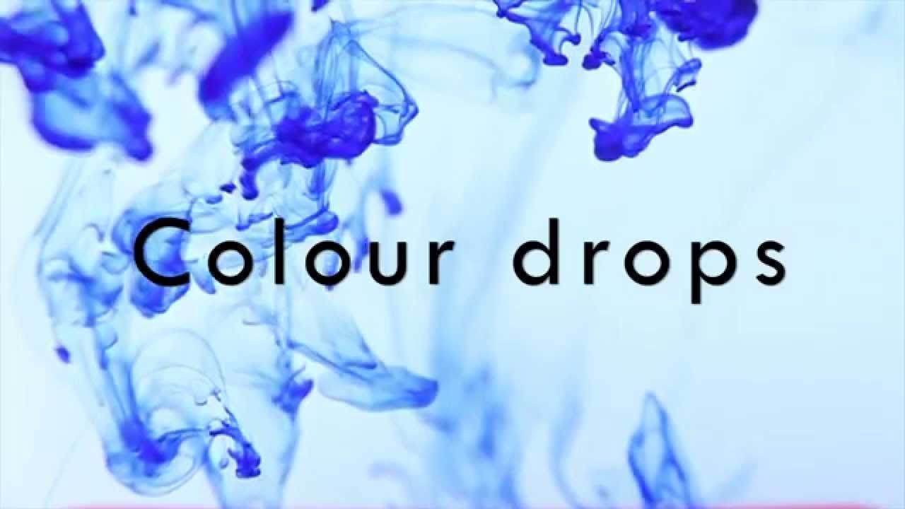 Colour drops - YouTube