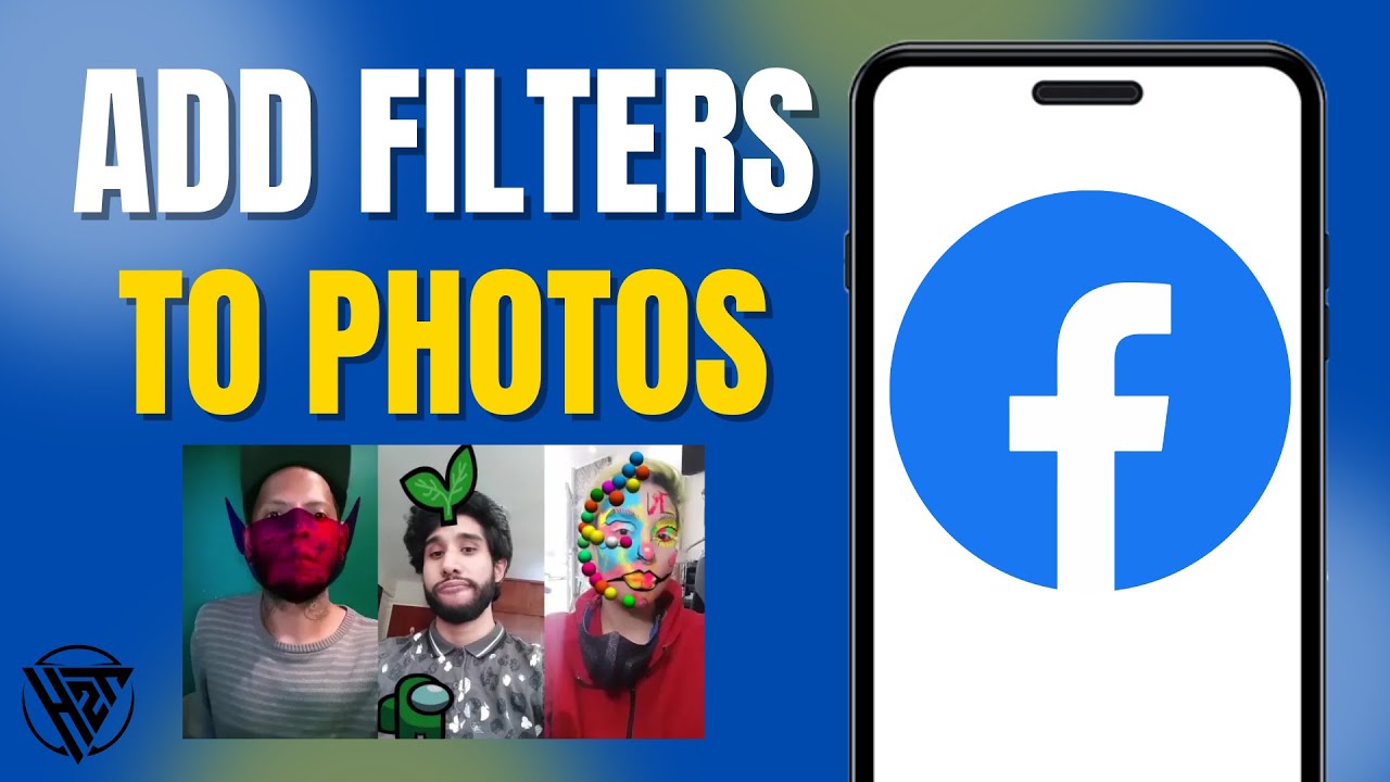 How To Add Filters to Facebook Photos - YouTube