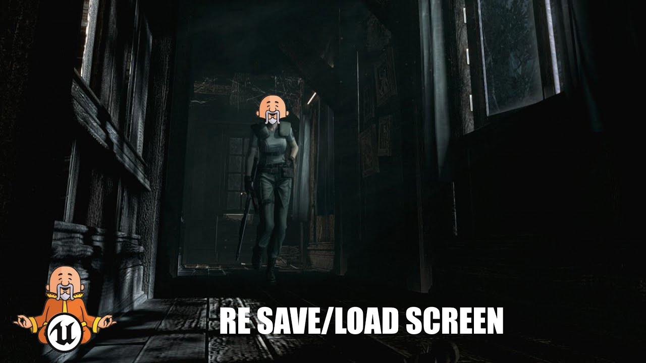 Basic Save Screen - Classic Resident Evil Unreal Engine 5 Tutorial ...