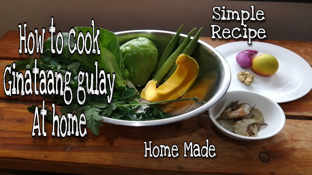 Home made| Ginataang gulay- simple recipe| how to cook ginataang gulay ...