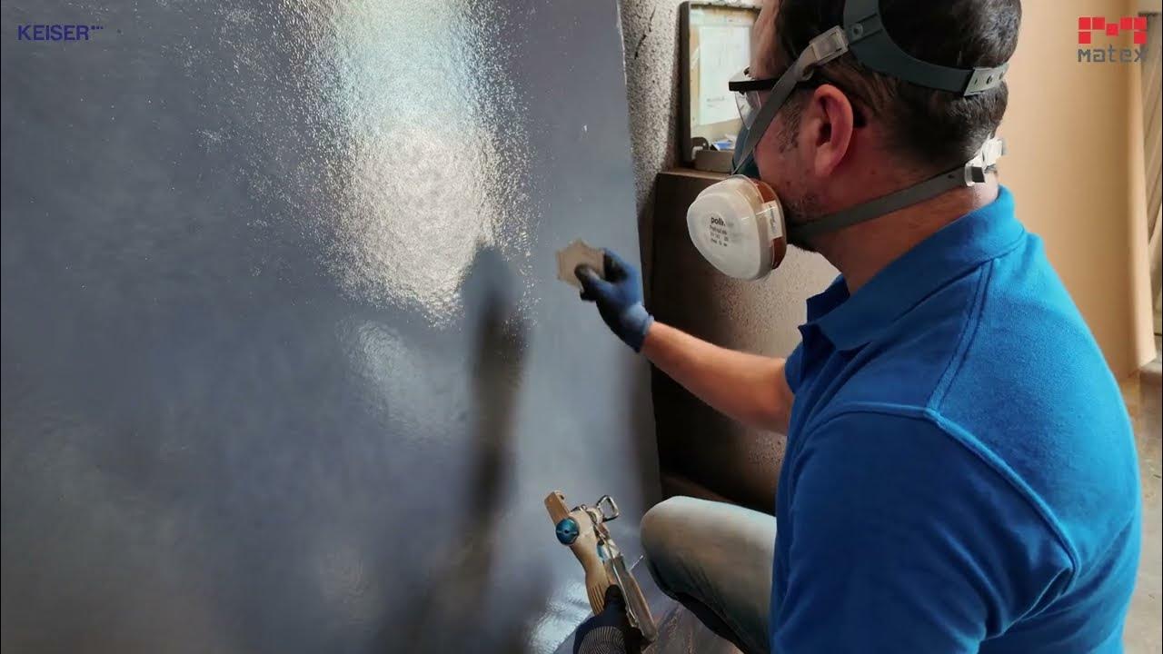 KP330 / Water Based Bitumen / Hyhdroplastic BP2000 / Matex - YouTube