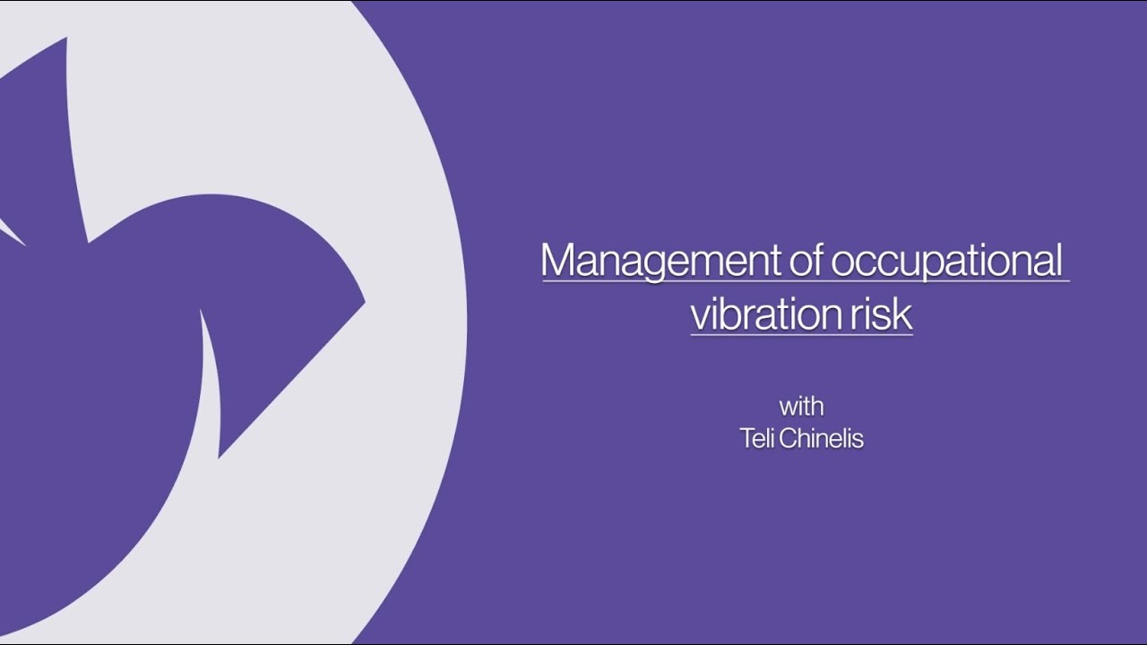 Finch Consulting - Management of occupational vibration risk - YouTube