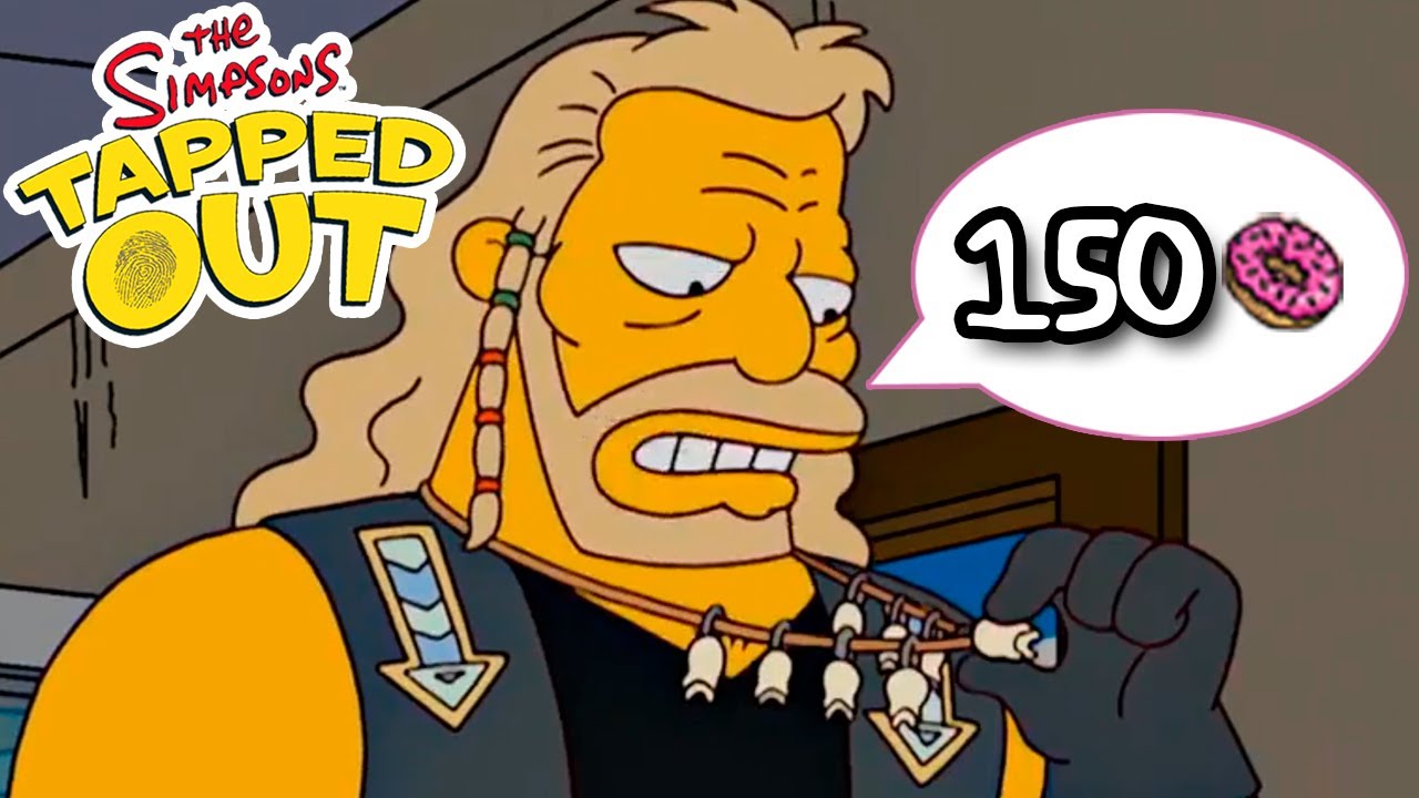 The Simpsons: Tapped Out - Wolf the Bounty Hunter - Premium Character ...