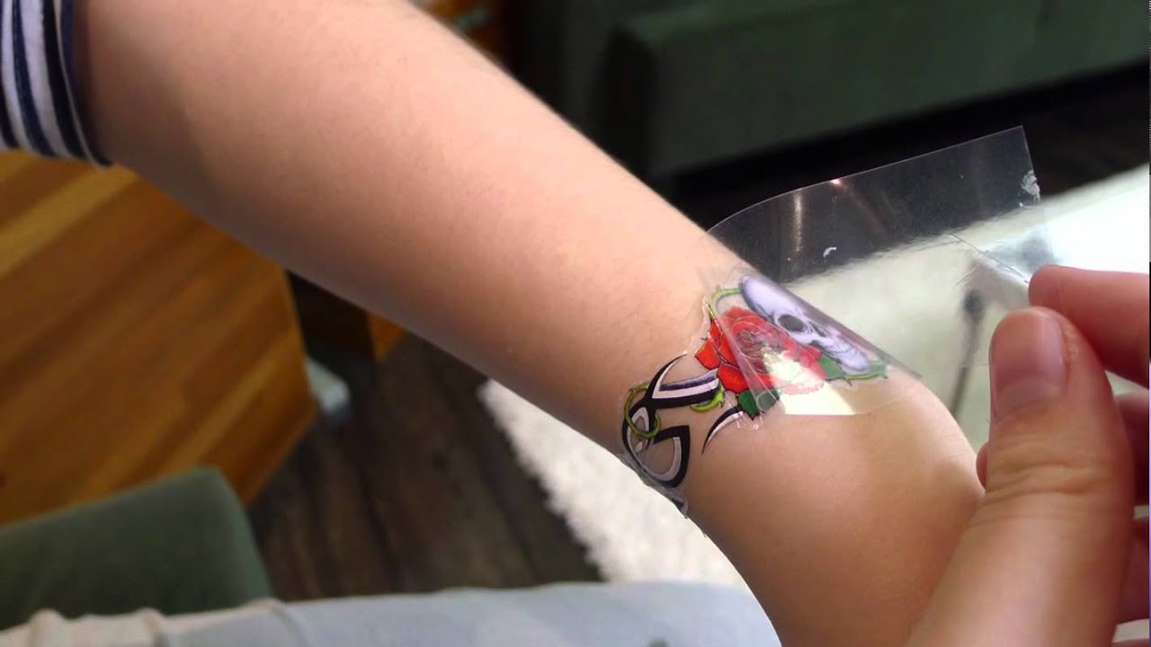 Dry Rub on Tattoo - 2 - YouTube