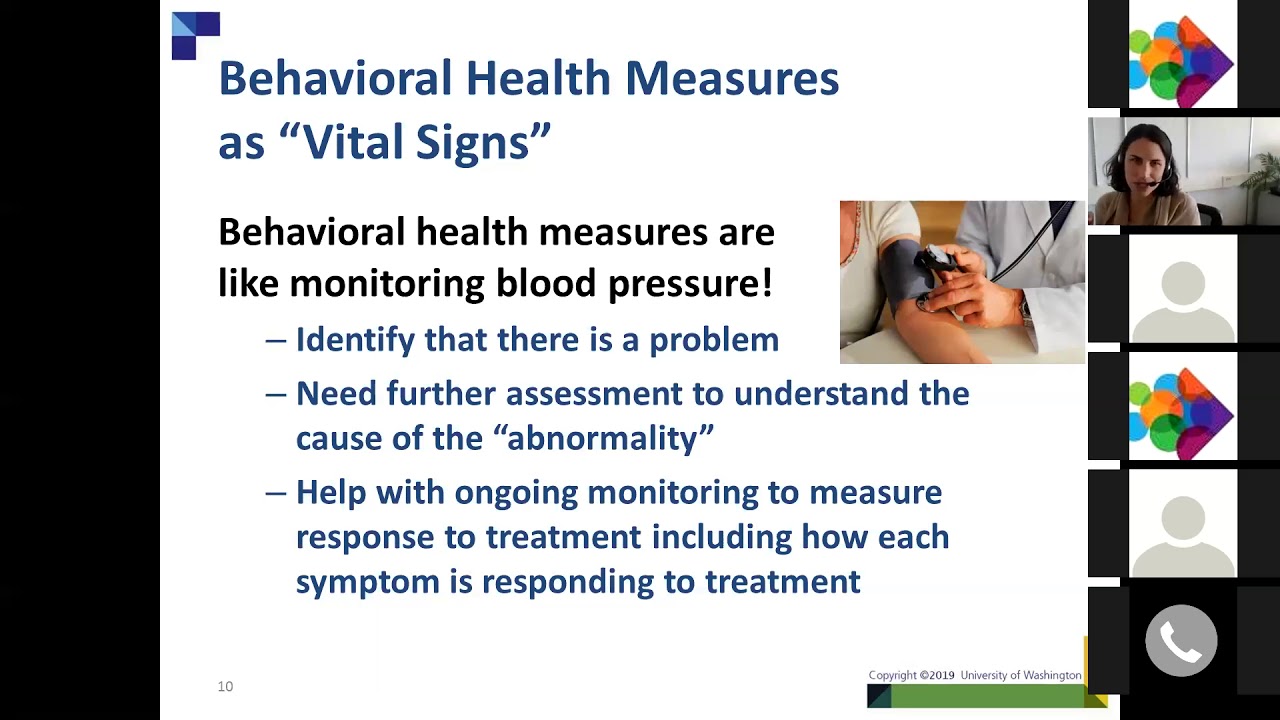 Measurement Based Care Presentation from the UW AIMS Center - Feb. 26 ...