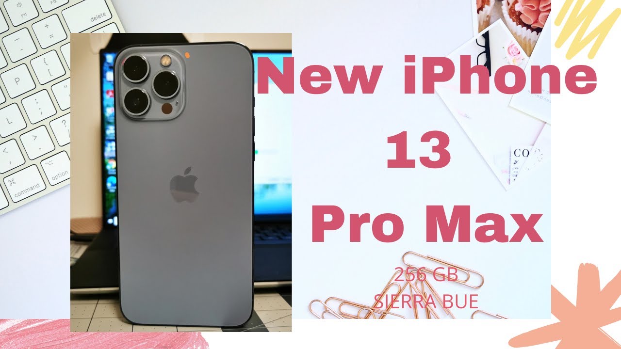 UNBOXING THE NEW IPHONE 13 PRO MAX - YouTube