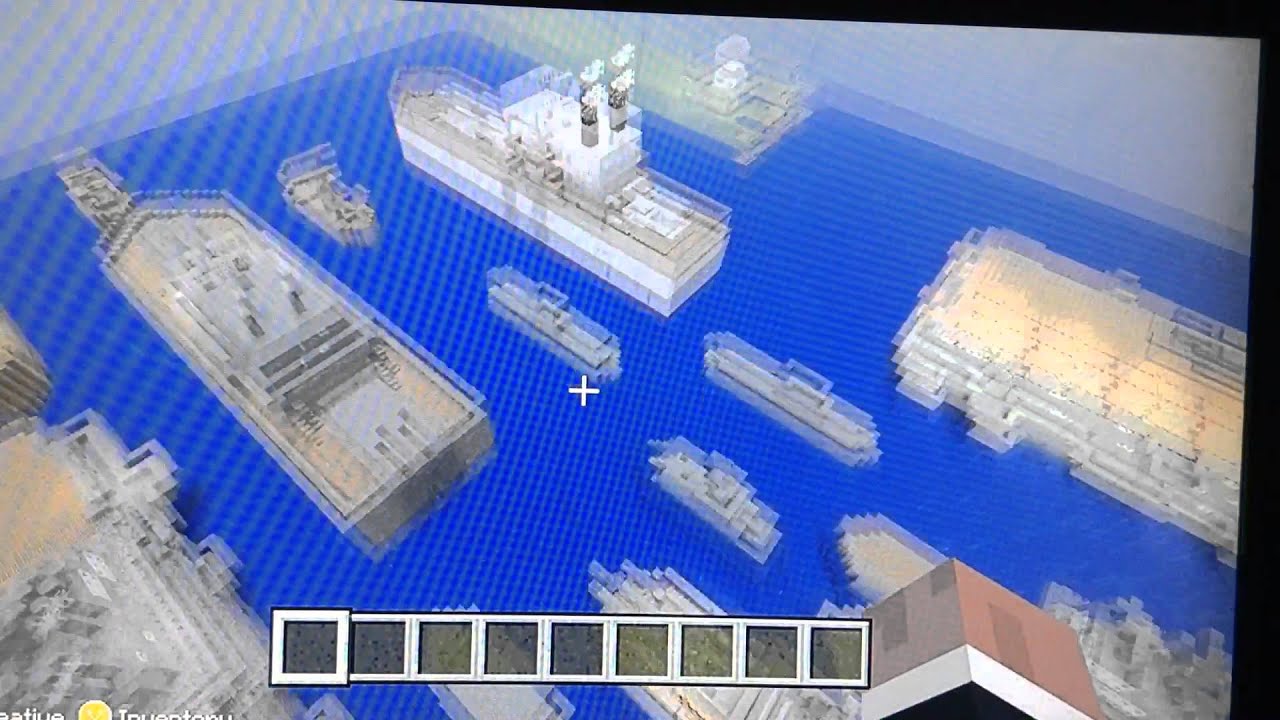 Minecraft my U.S. Navy full Minecraft my U.S. Navy fleet - YouTube