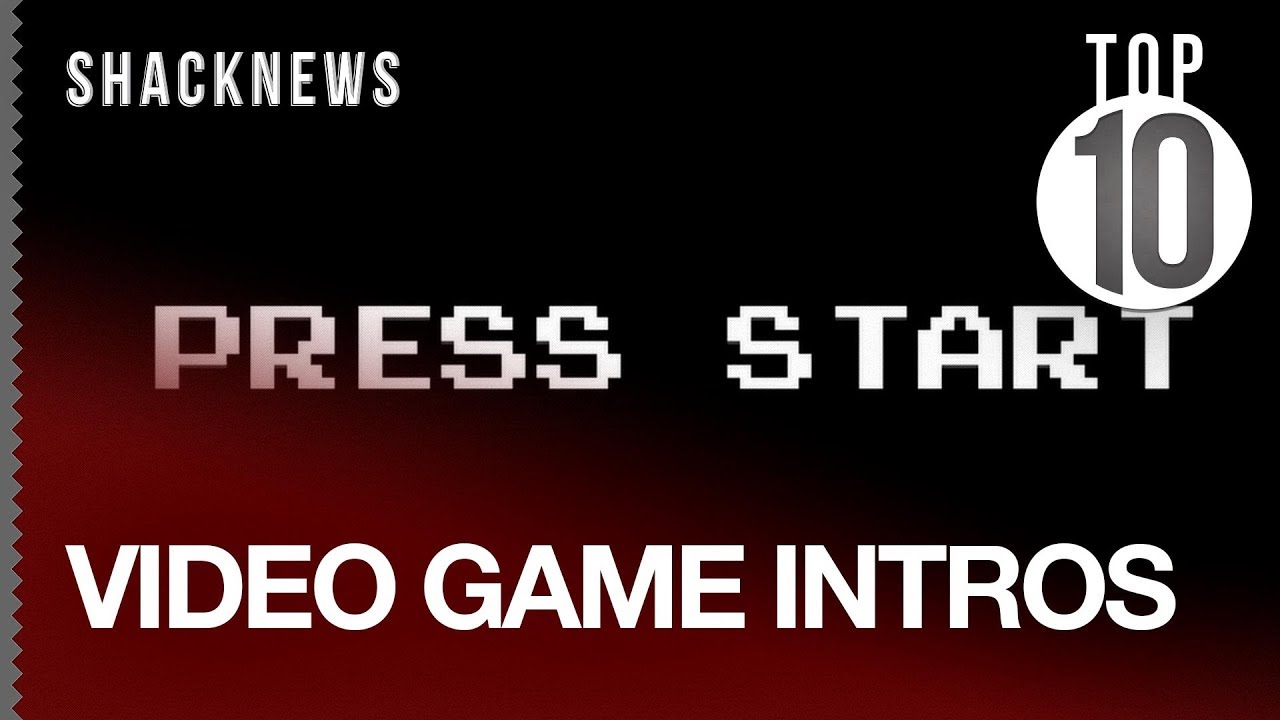 Top 10 Video Game Intros - YouTube